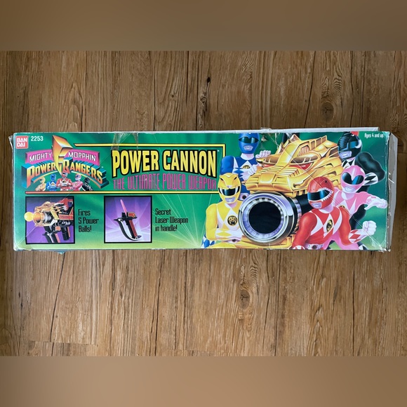 Toys | Vintage 9s Bandai Mighty Morphin Power Rangers Power Cannon With ...